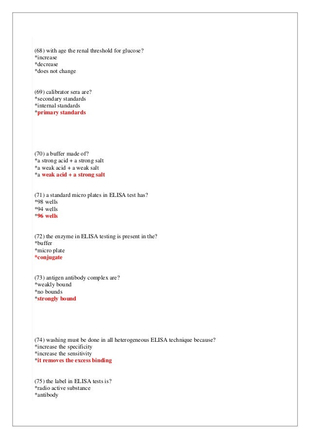 Laboratory technologist middle east mc qs | PDF