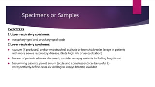 Laboratory test for covid 19 | PPTX