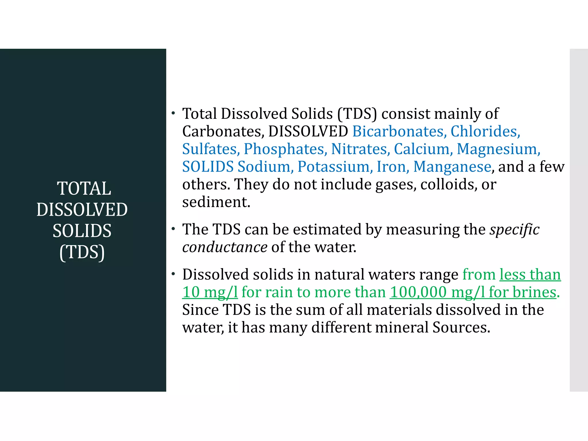 Laboratory testing of water quality parameters | PPTX