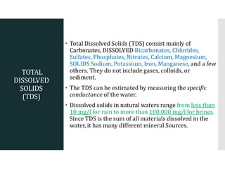 Laboratory testing of water quality parameters | PPTX