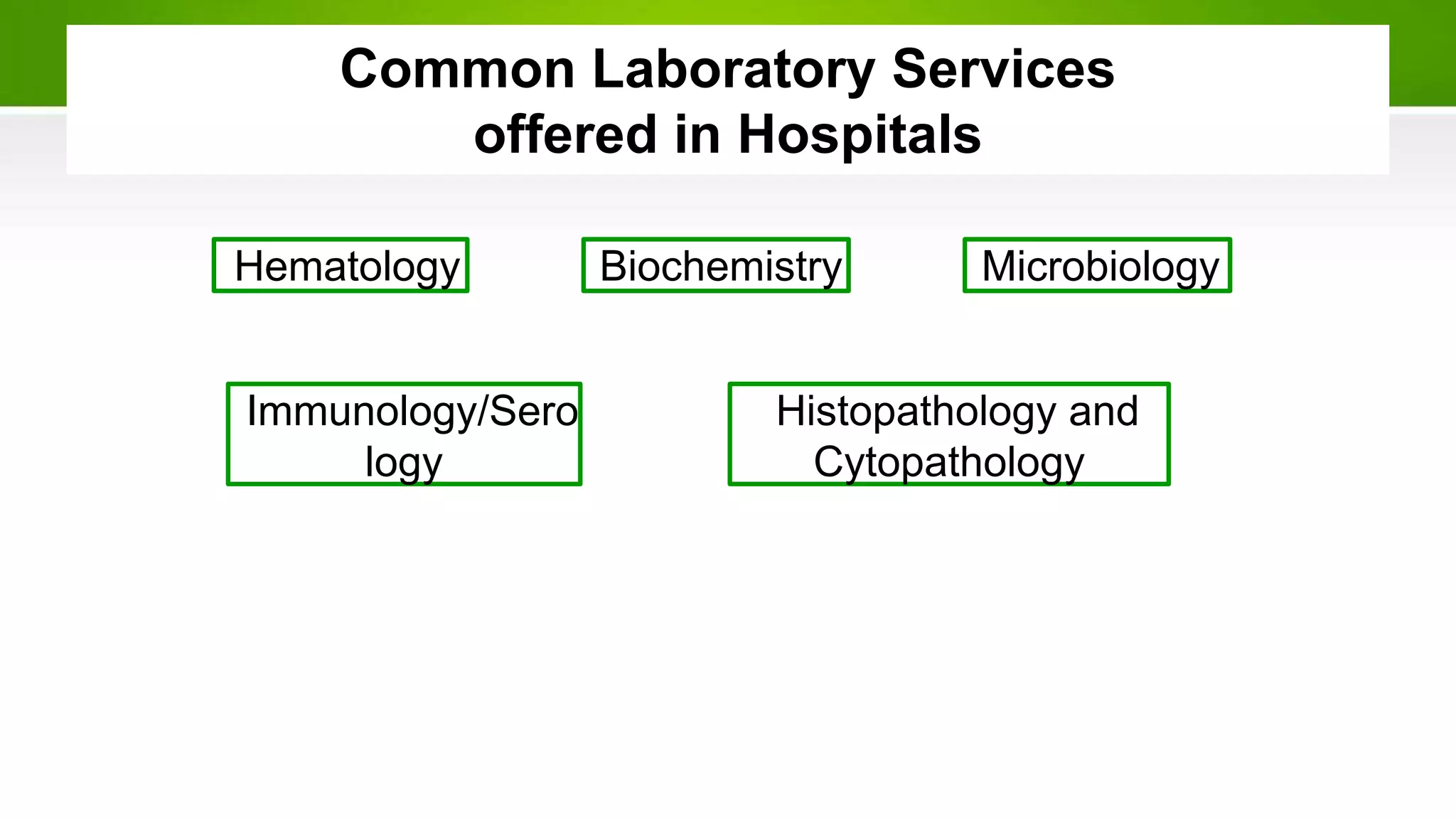 Laboratory Tests and Diagnostic Procedures.pptx | Blood Disorders ...