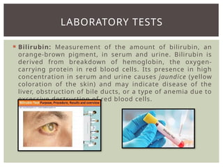 LABORATORY TESTS PART I 2021-1. LABORATORIO TESTpptx | PPT