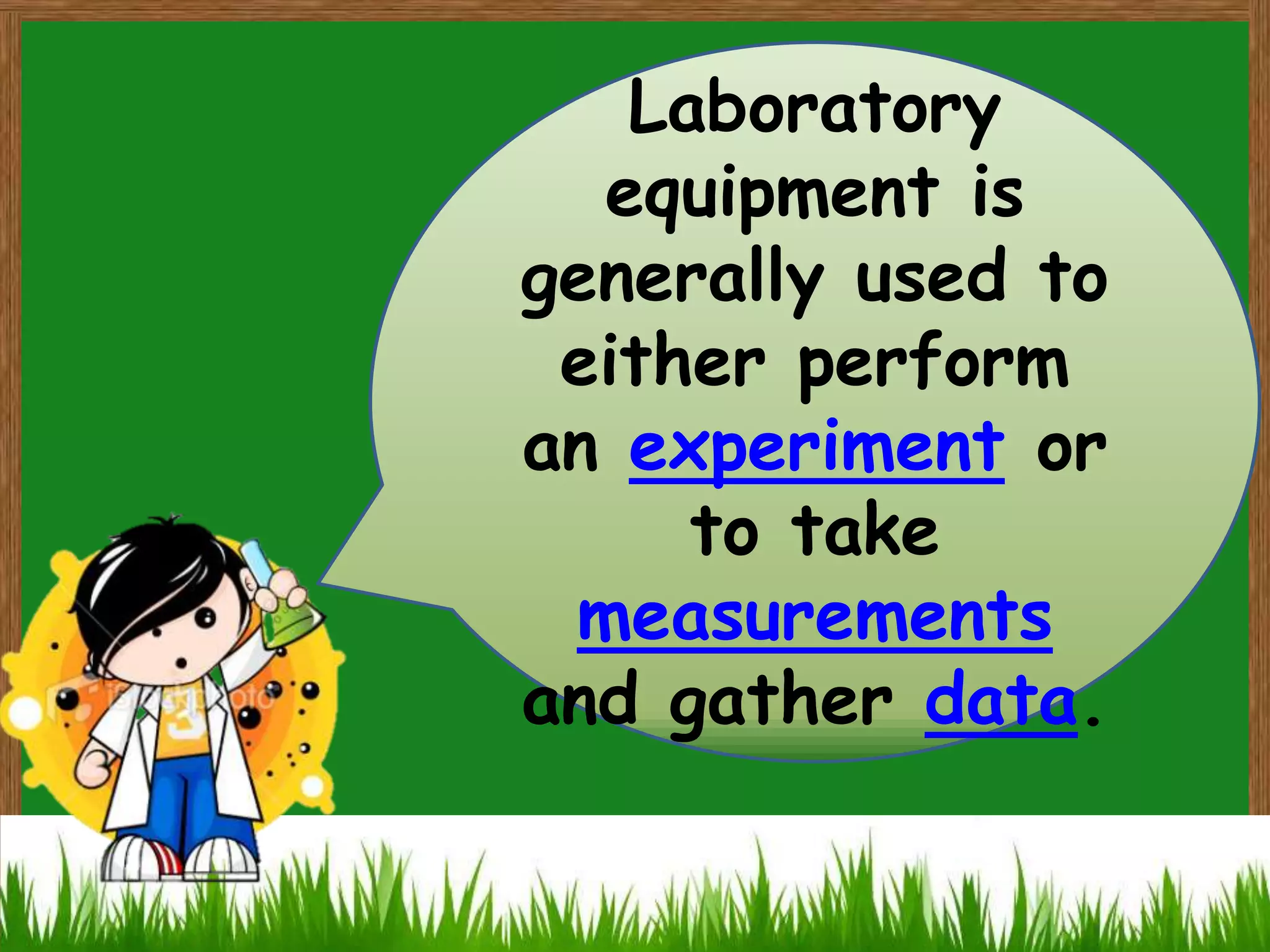 Laboratory tools and equipment | PPTX