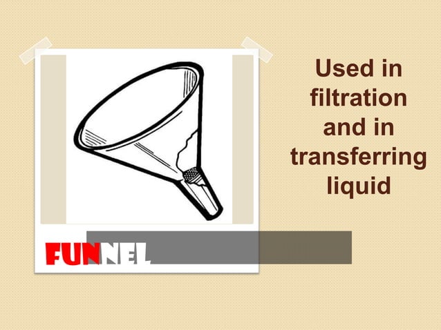 Laboratory tools and equipment | PPTX | Chemistry | Science