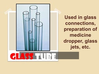 Laboratory tools and equipment | PPTX