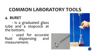 Laboratory tools and safety measures | PPTX