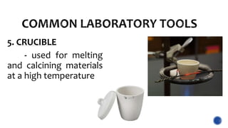 Laboratory tools and safety measures | PPTX