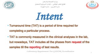 Laboratory Turnaround Time gahar hospitals.pptx