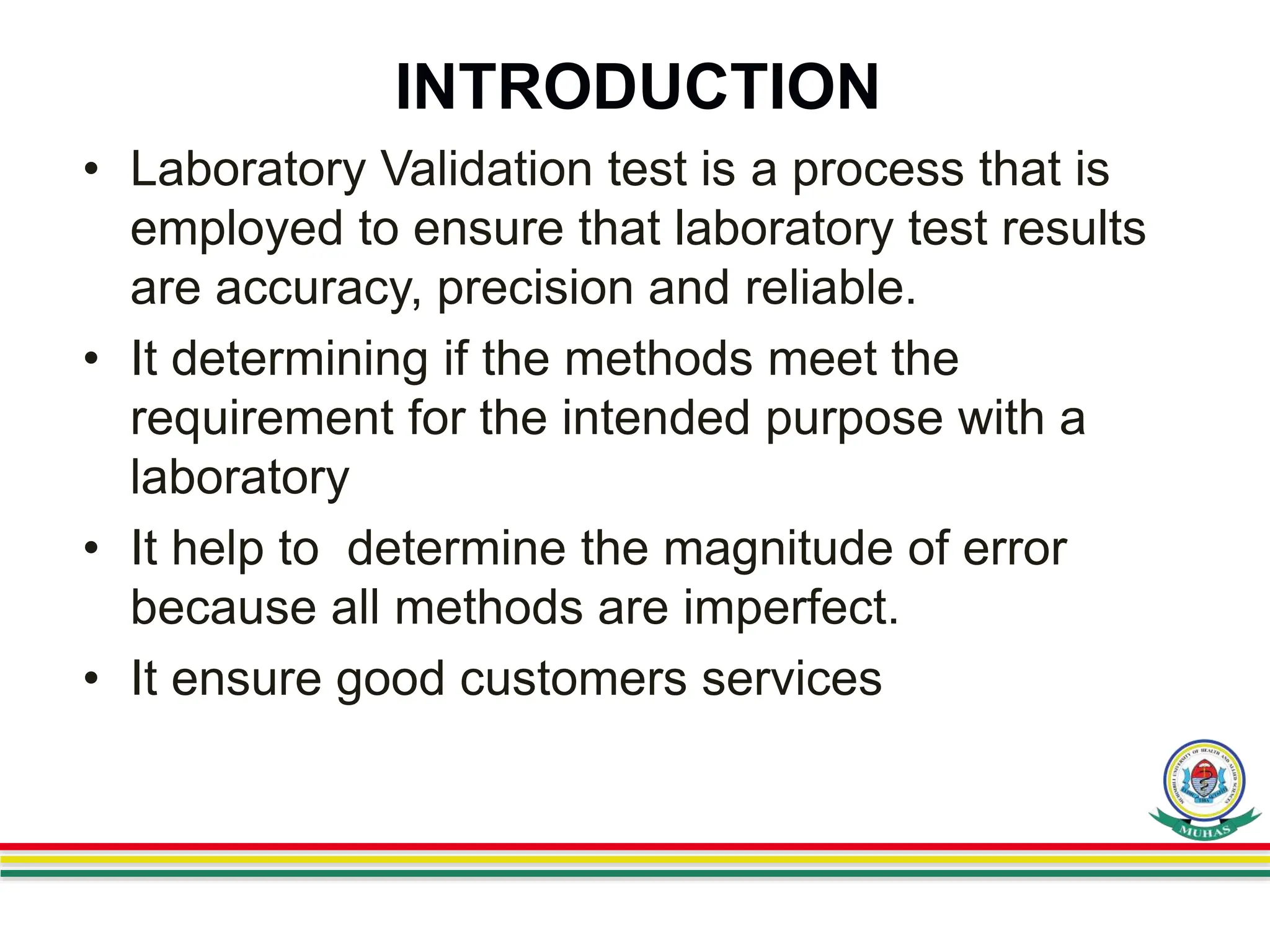 Laboratory Validation Methods system pptx | PPT Laboratory Validation Methods system pptx | PPT