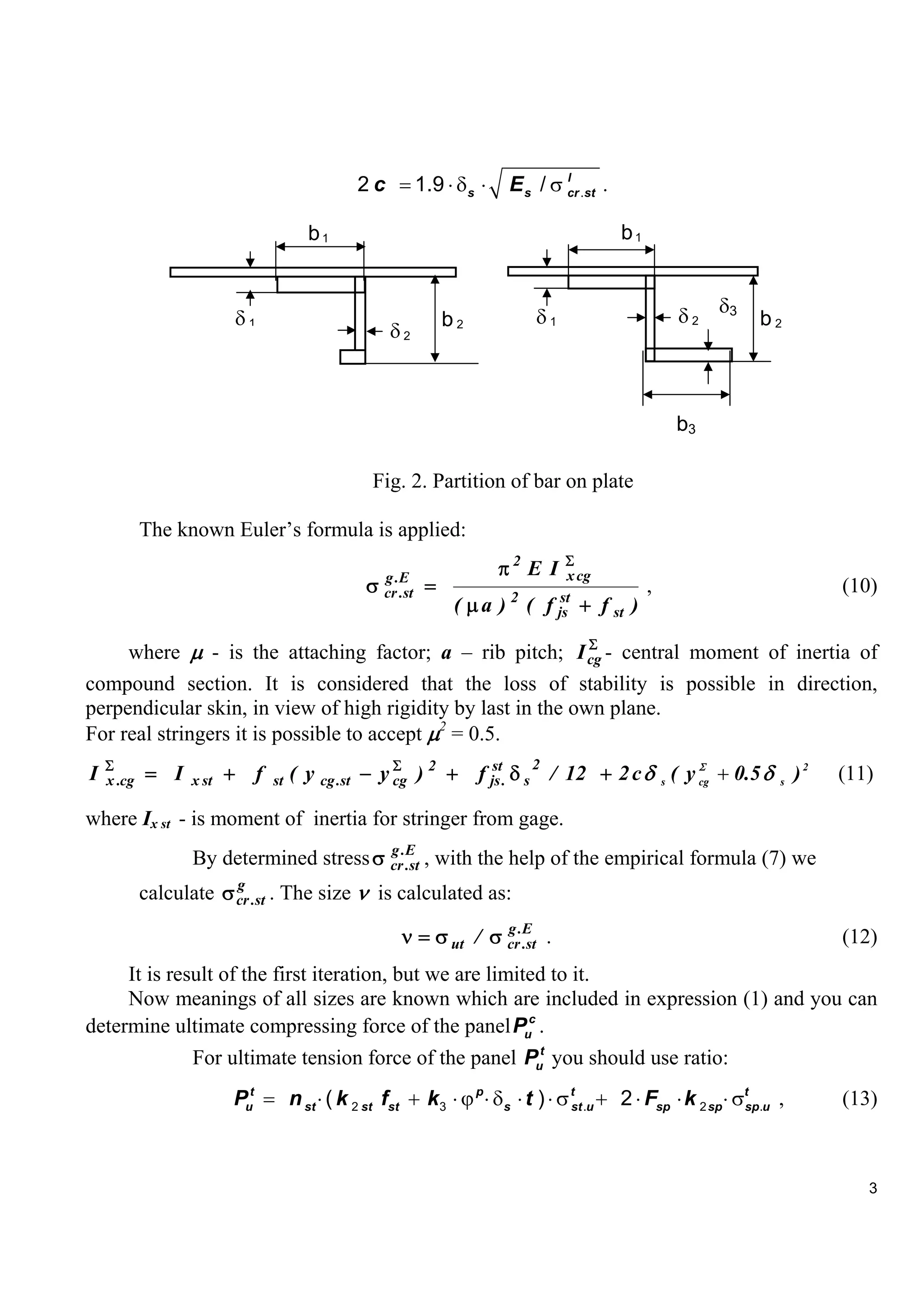 Laboratory work 8a calculation ultimate compressing and ultimate ...
