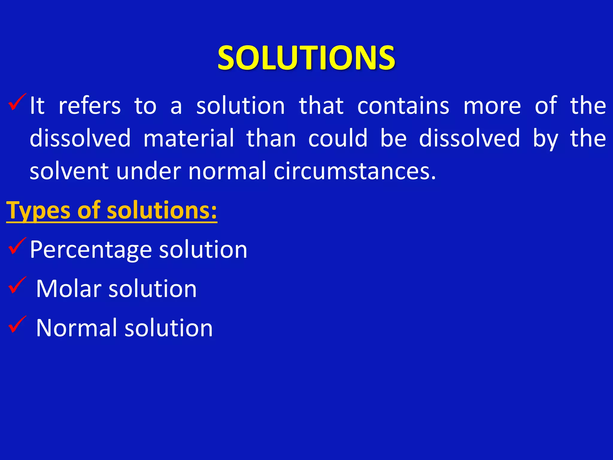 Preparation of Solution of Acids | PPTX