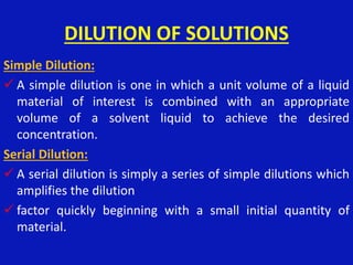 Preparation of Solution of Acids | PPTX