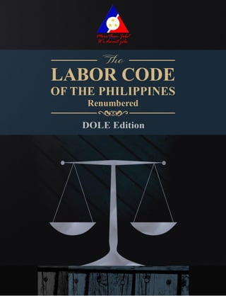 Labor code of the philippines | PDF