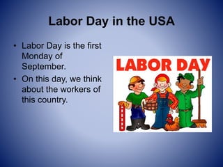 Labor day in the usa basic level | PPT