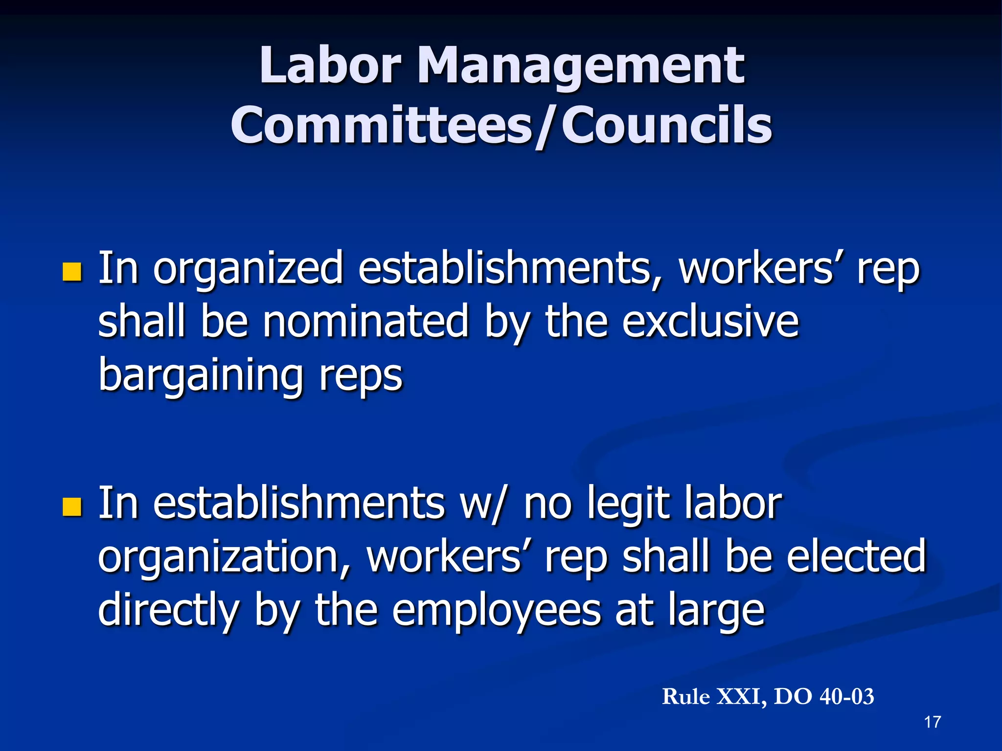 Labor dispute resolution systems | PPTX