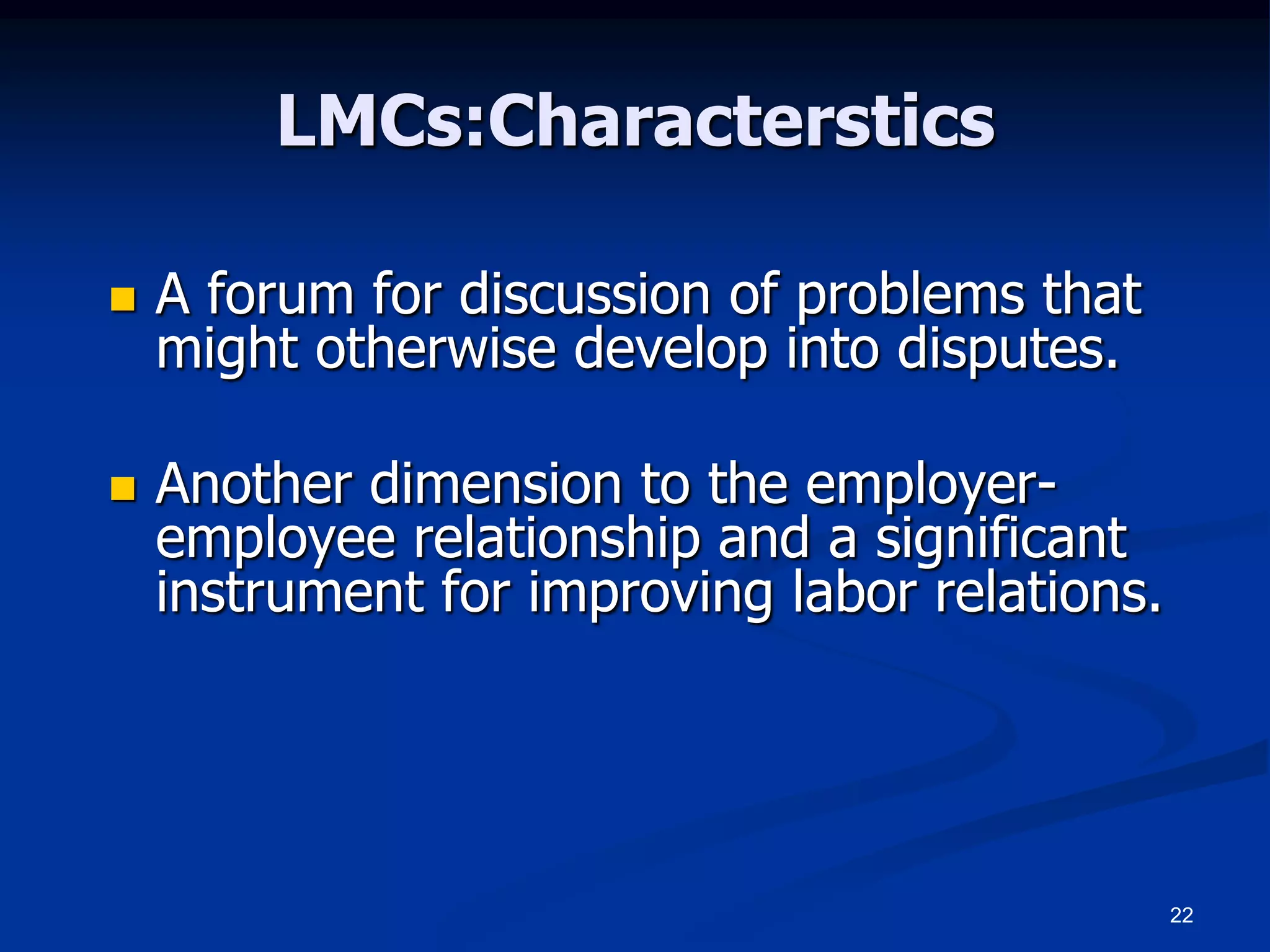 Labor dispute resolution systems | PPTX