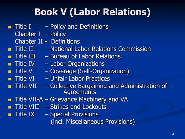 Labor dispute resolution systems | PPTX | Law