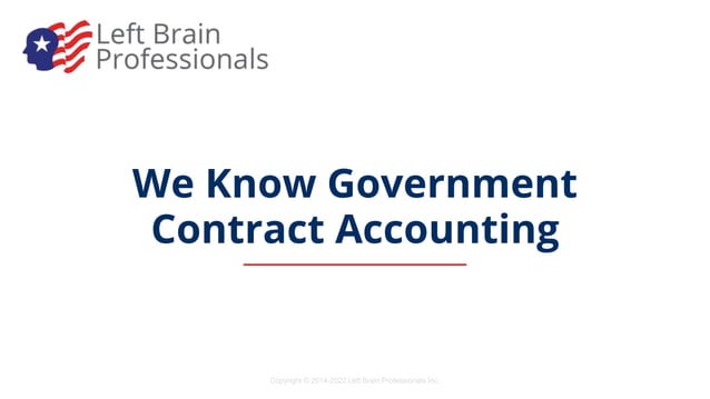 Labor Distribution & Payroll Journal Entries for Government Contractors ...