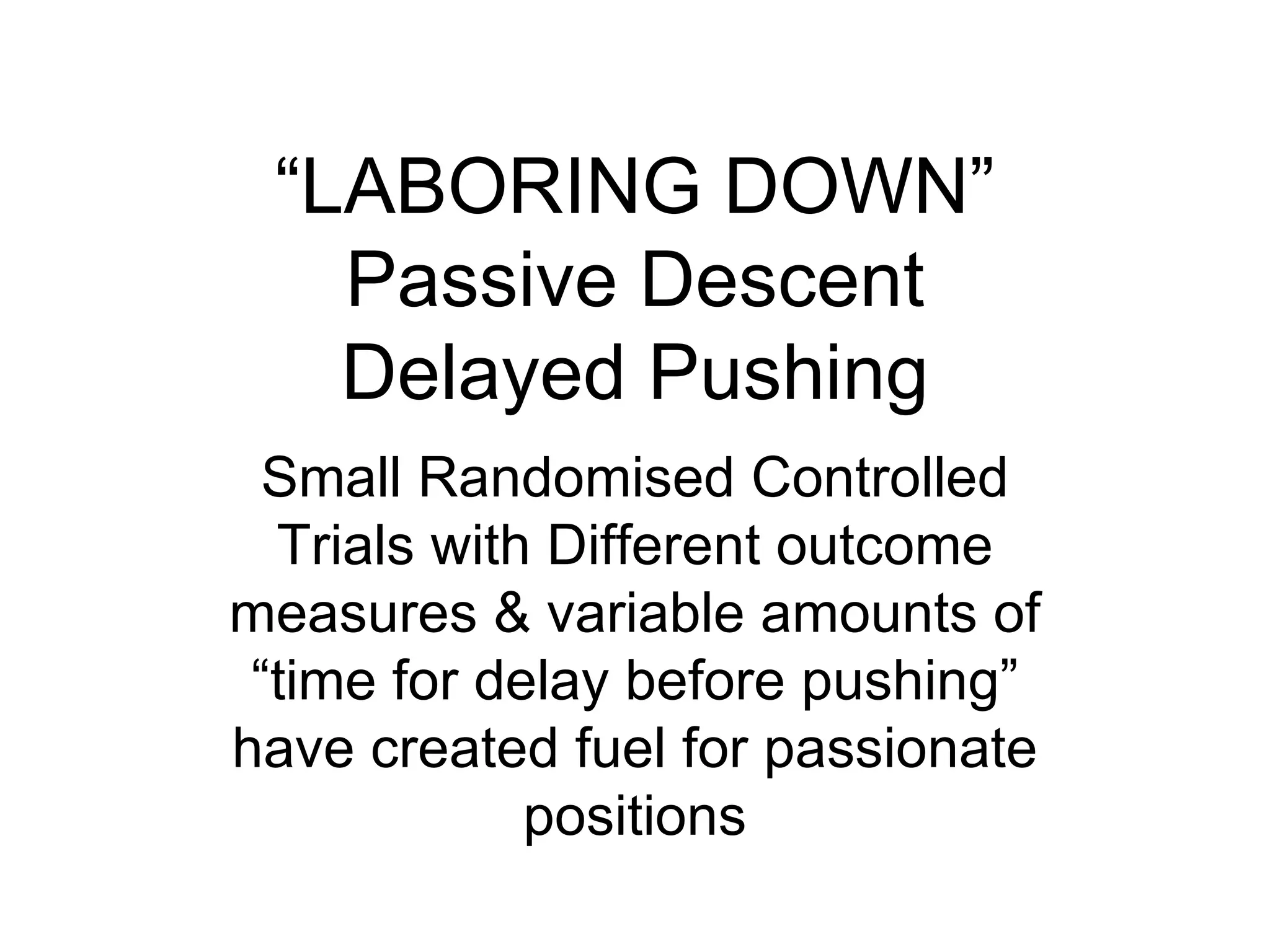 Labor down | PPT