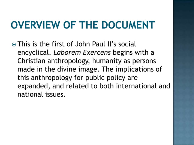 Laborem exercense | PPTX