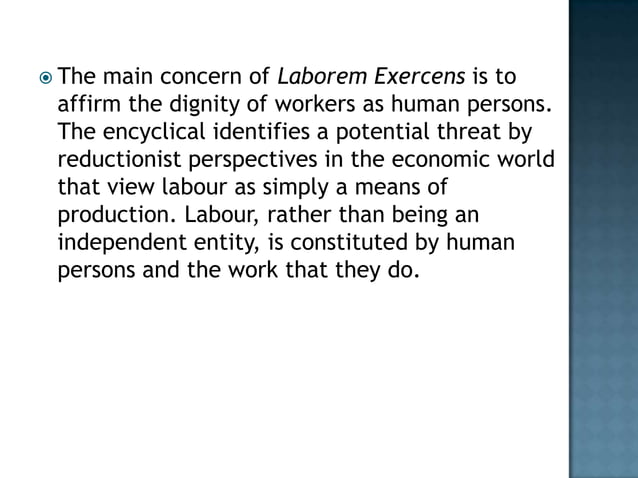 Laborem exercense | PPTX