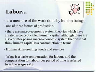 Labor & employment lesson 11 a | PPT