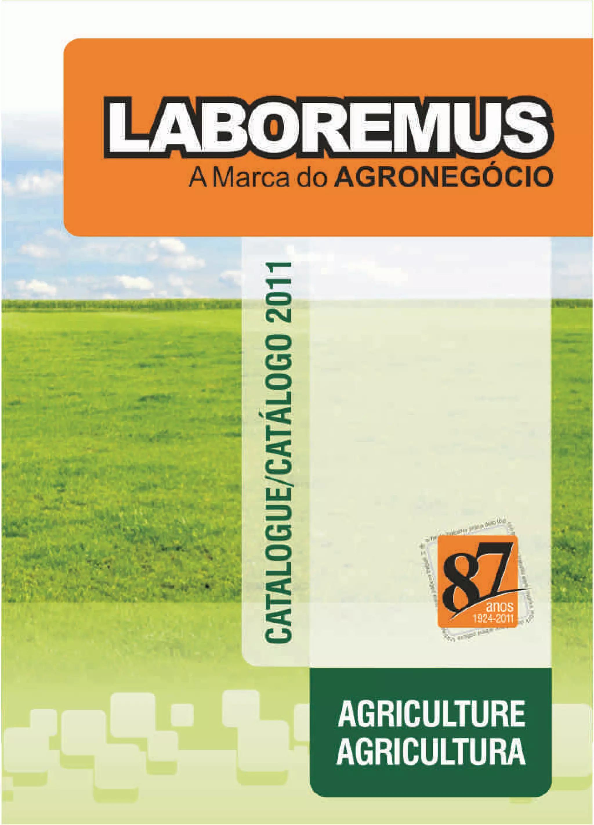 Catalogue Agriculture, Catalogo Agricultura, Catalogo Agropecuária Laboremus 2011 | PDF