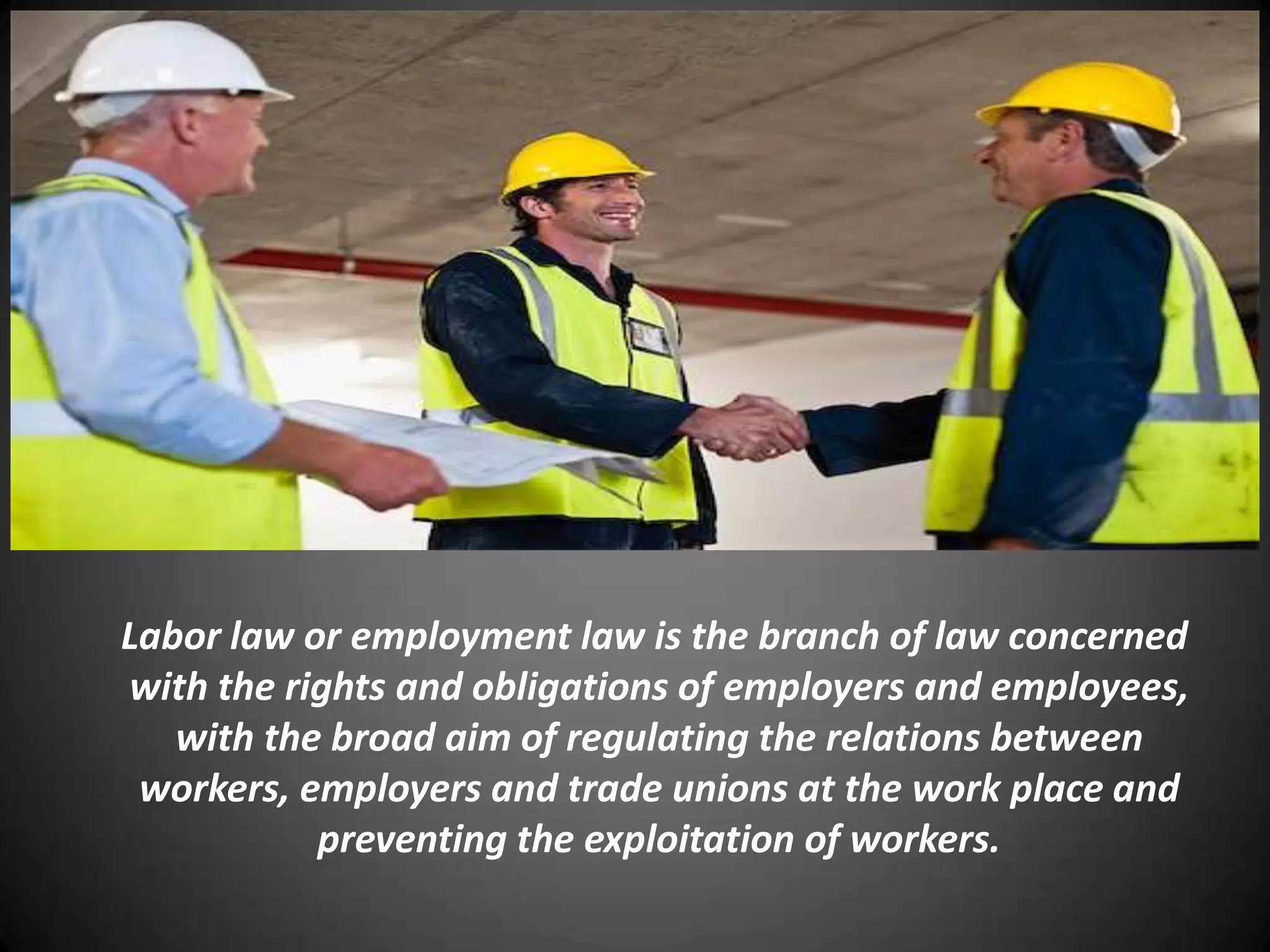 The Labor law | PPTX