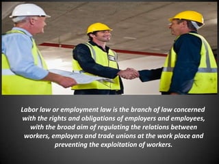 The Labor law | PPT