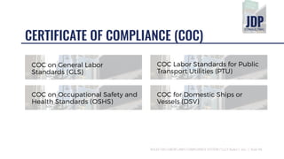 LABOR LAW COMPLIANCE | PDF