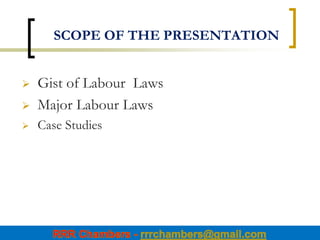 OVERVIEW OF LABOUR LAWS with Case Studies- ppt.ppt