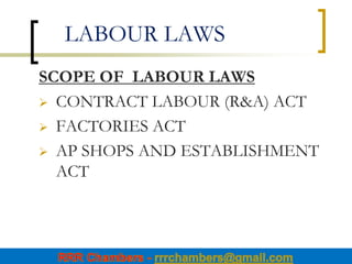 OVERVIEW OF LABOUR LAWS with Case Studies- ppt.ppt