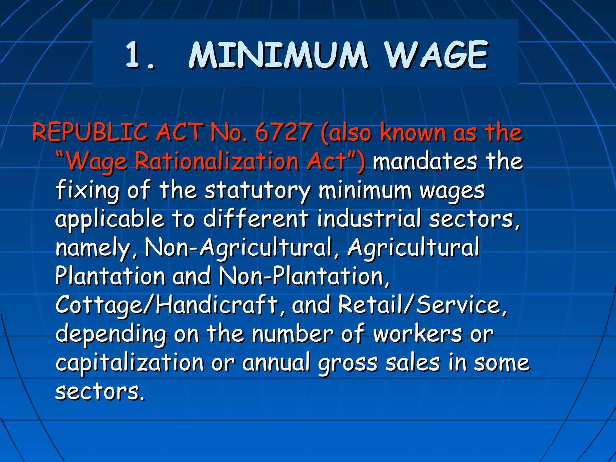 Labor laws governing cooperatives | PPT | Government Support and Welfare | Financial Assistance