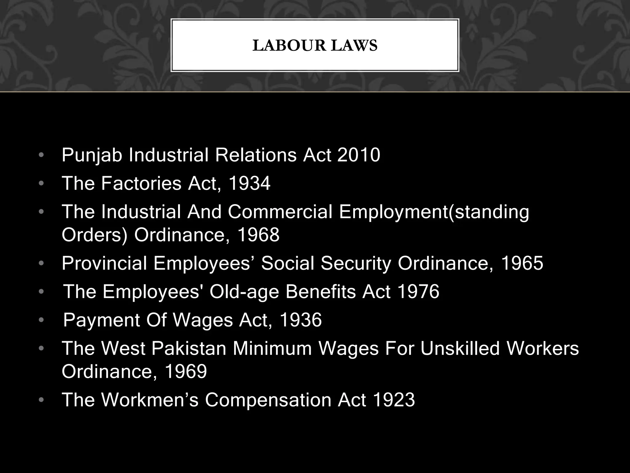 Labor Laws Summary by M Haseeb Javaid.pptx