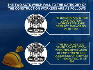 Labor management at construction site | PPT