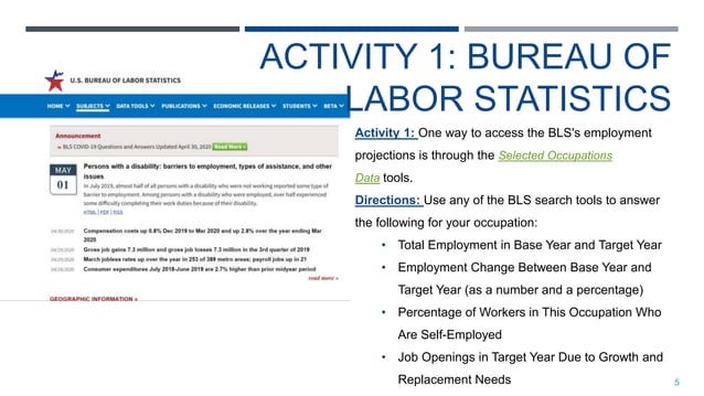 Labor Market Information | PPTX | Job Market | Economy