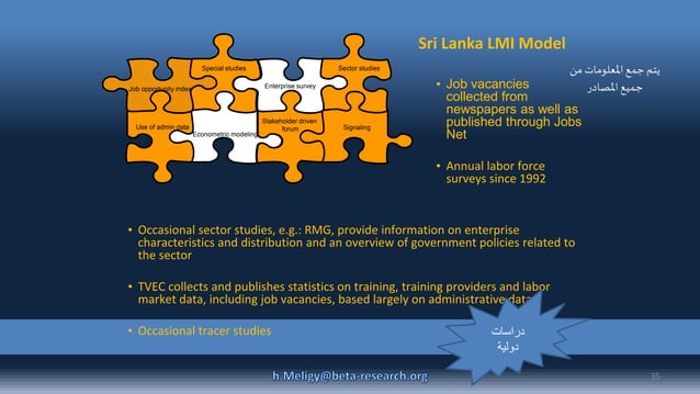Labor Market information 201904- final LMIS presentation - Arabic - English | PPT