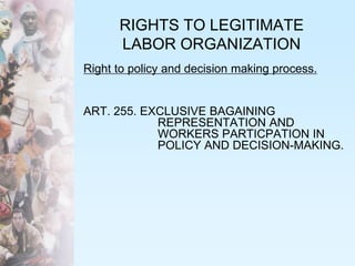 Labor organization | PDF