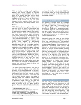 Labor policy in pakistan | PDF