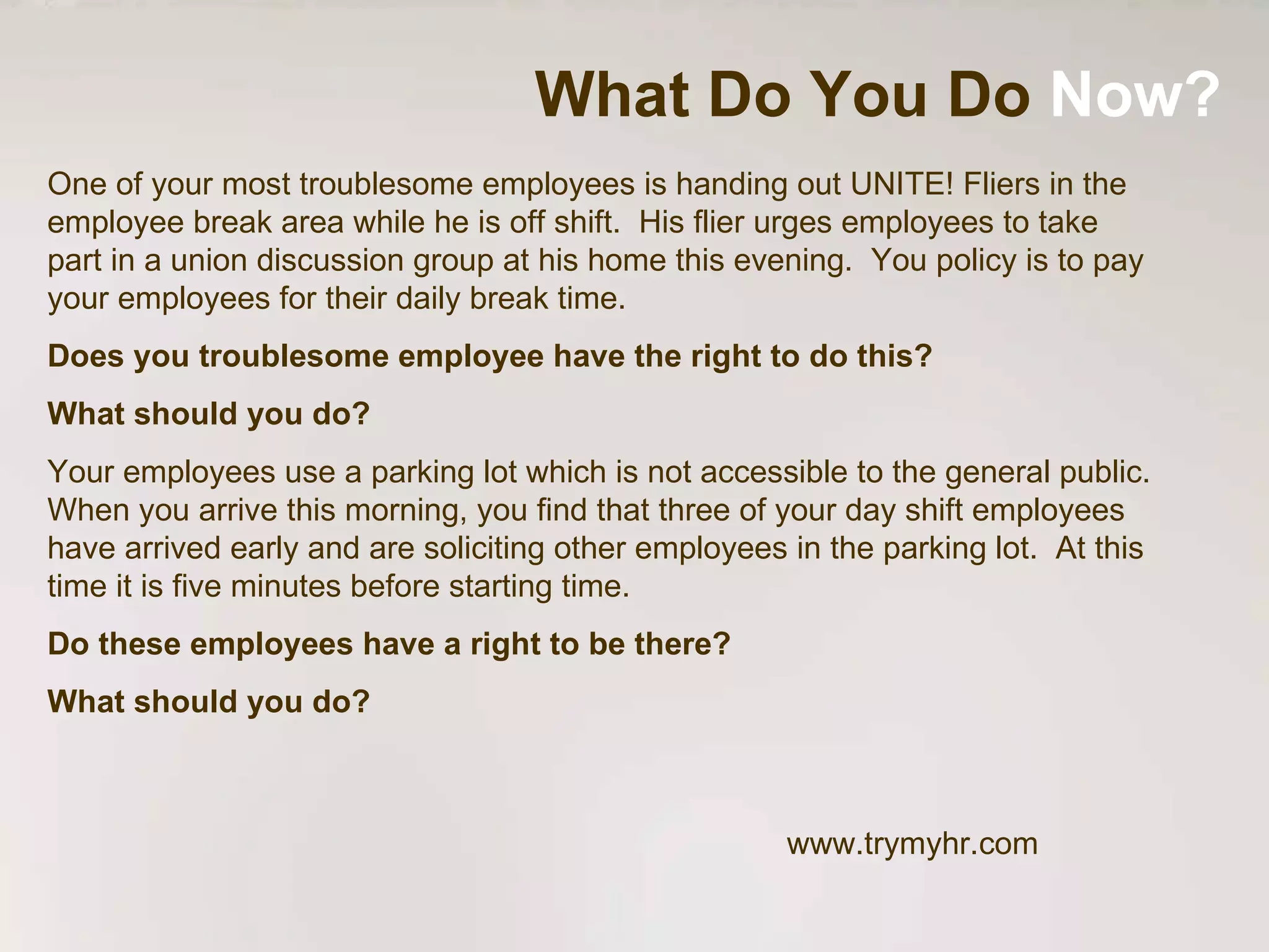 Labor Relations Training | PPT