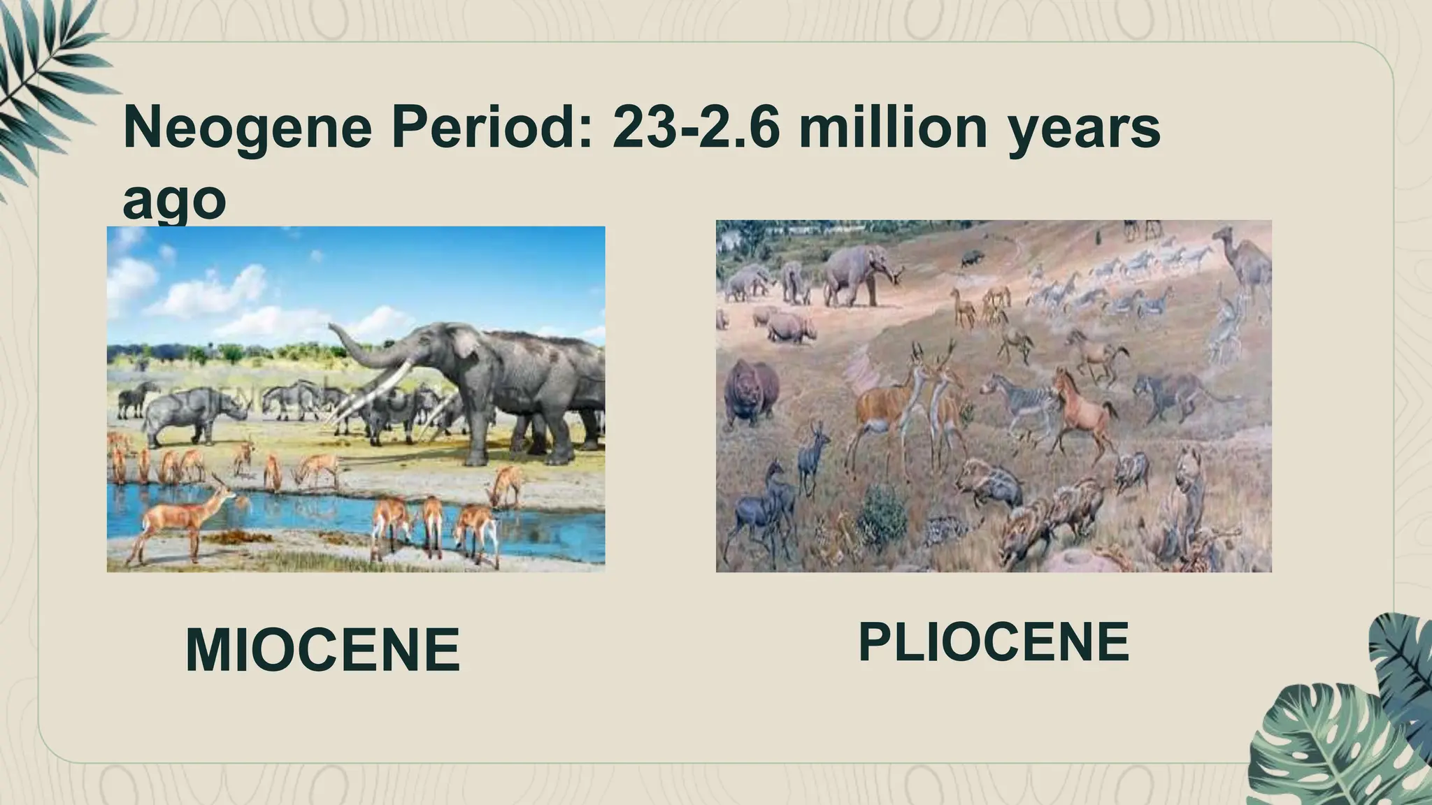 Geologic Time scale - Cenozoic Era..pptx