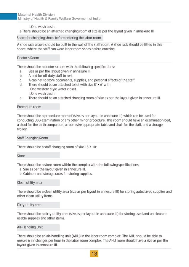 Labor_Room Guideline.pdf | Pregnancy | Reproductive Health