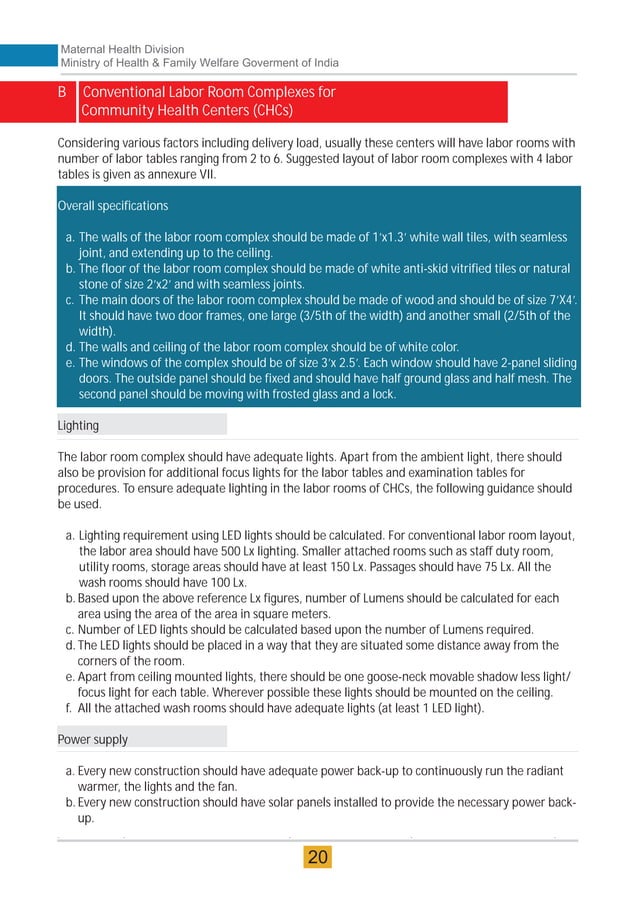 Labor_Room Guideline.pdf | Pregnancy | Reproductive Health