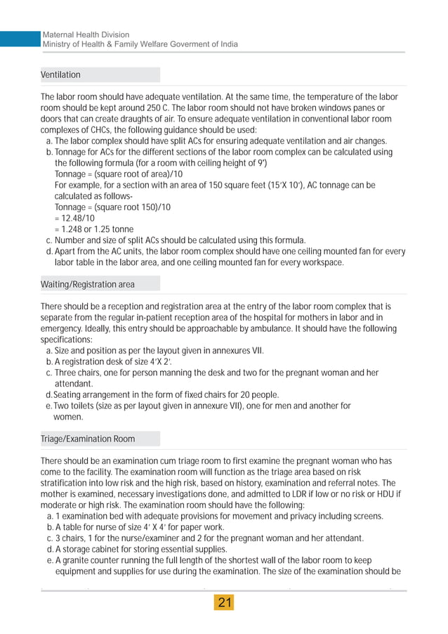 Labor_Room Guideline.pdf | Pregnancy | Reproductive Health