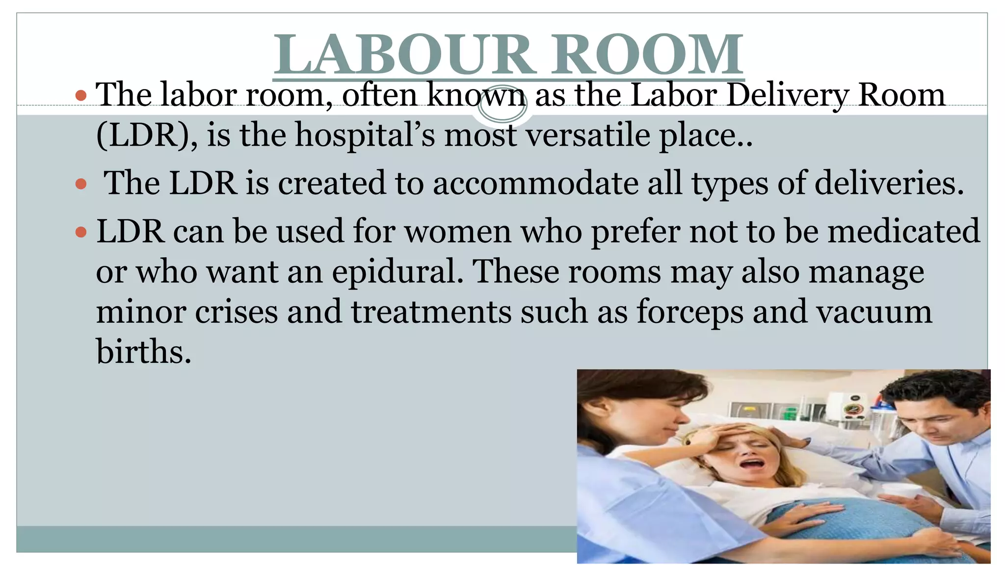 Labor room setting | PPTX