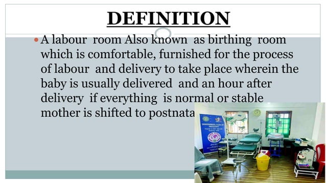 Labor room setting | PPTX