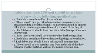 Labor room setting | PPTX