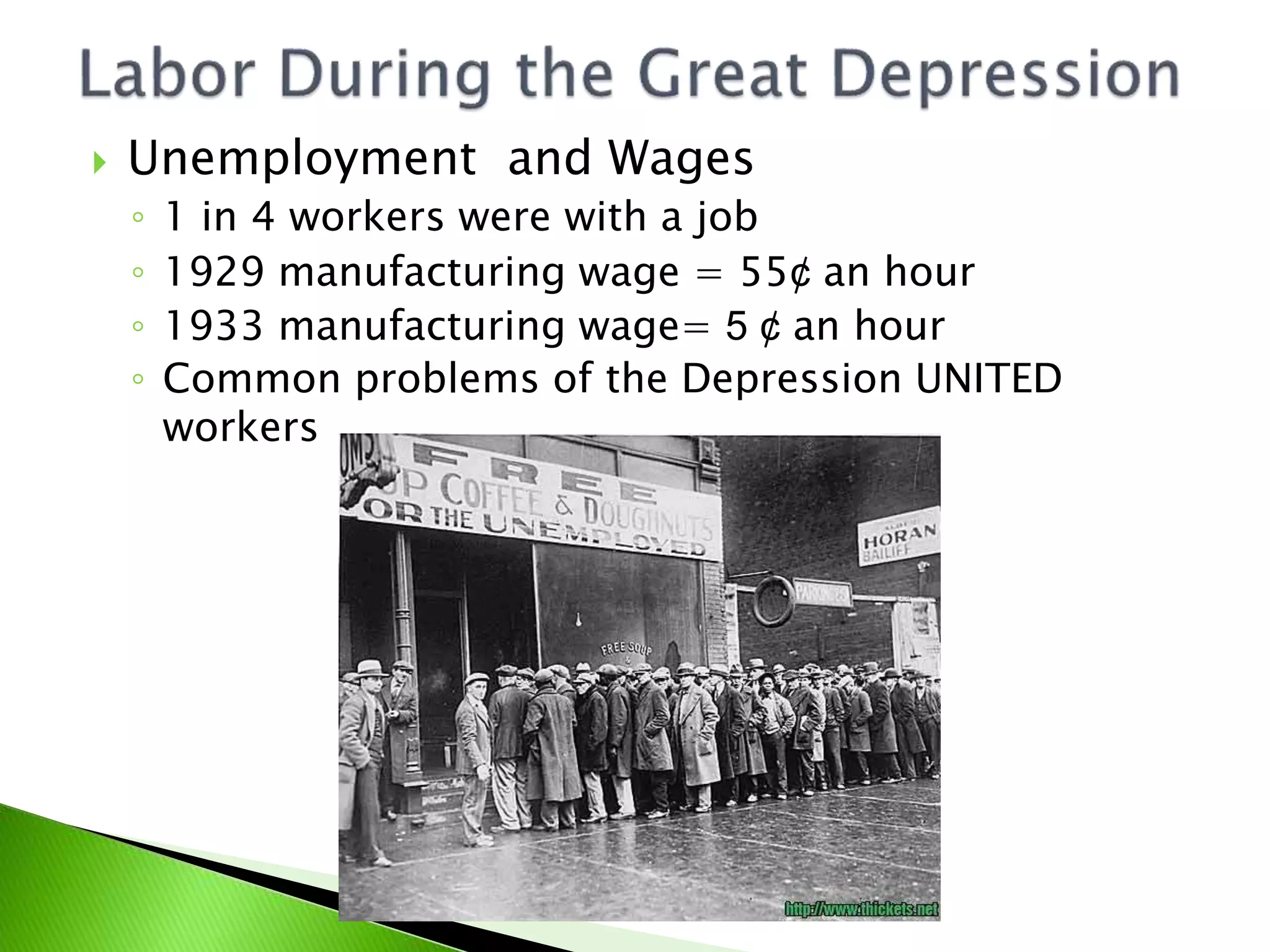 Labor unions over time | PPT