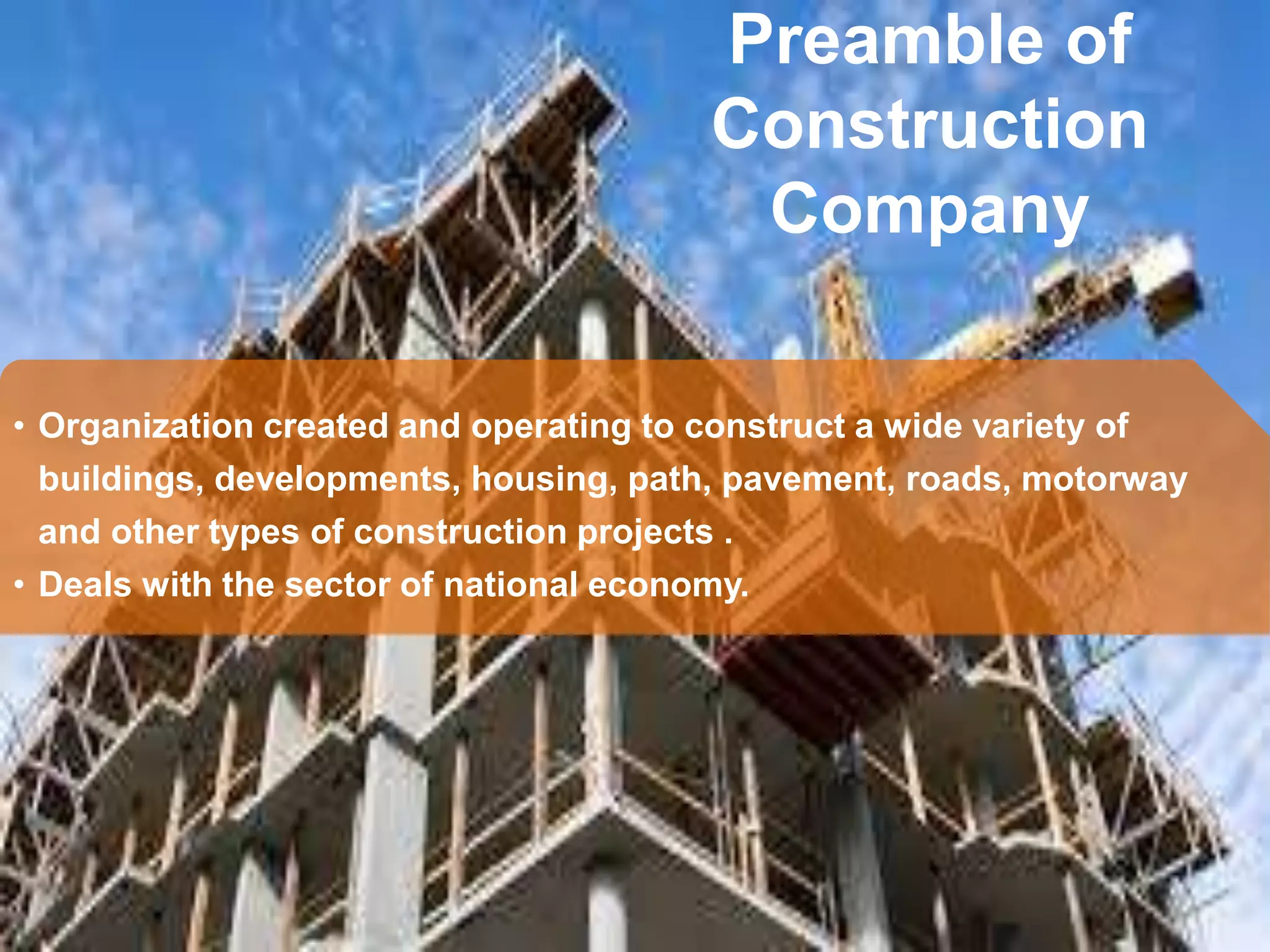 Labor welfare activities & safety measures in construction company of ...