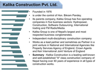 Labor welfare activities & safety measures in construction company of ...